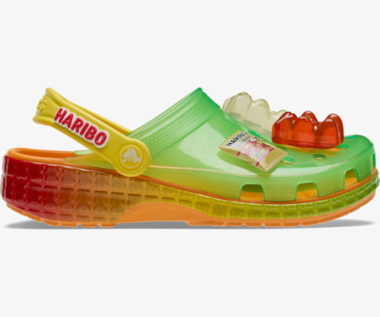 crocs adds haribo gummy bears to classic clogs