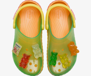 crocs adds haribo gummy bears to classic clogs