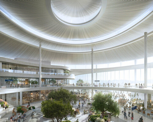 concourse D by SOM at chicago o'hare airport begins construction