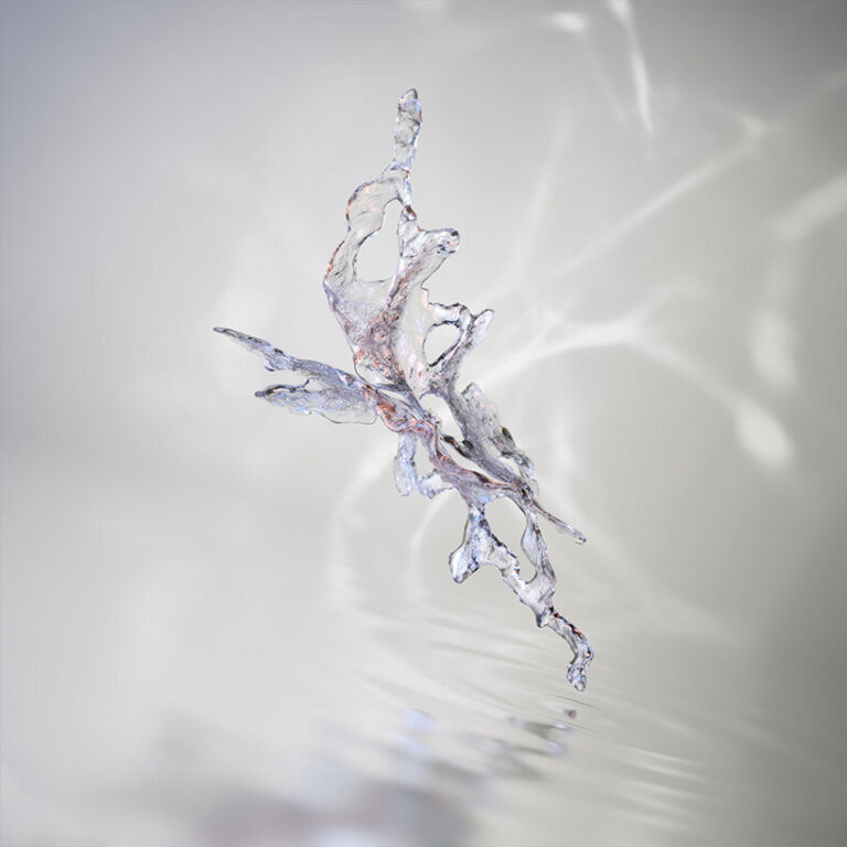 lasvit recreates the calming effect of water with glass and light