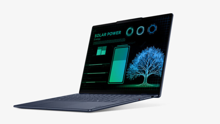 lenovo introduces solar-powered yoga PC at MWC 2025