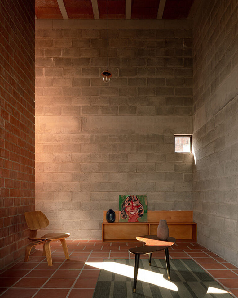 escobedo soliz creates warmth with industrial materials in mexico