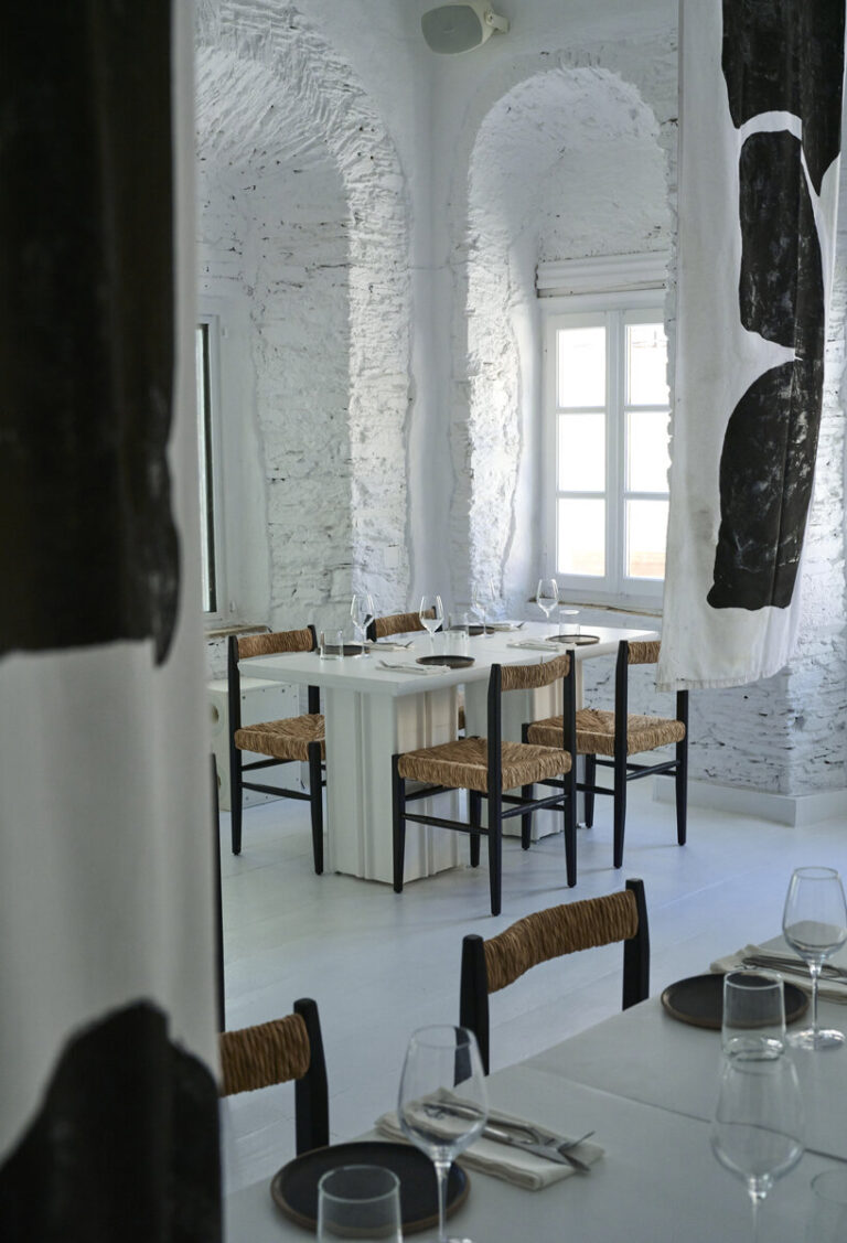 saint of athens revives century-old cycladic building as sunlit bar ...