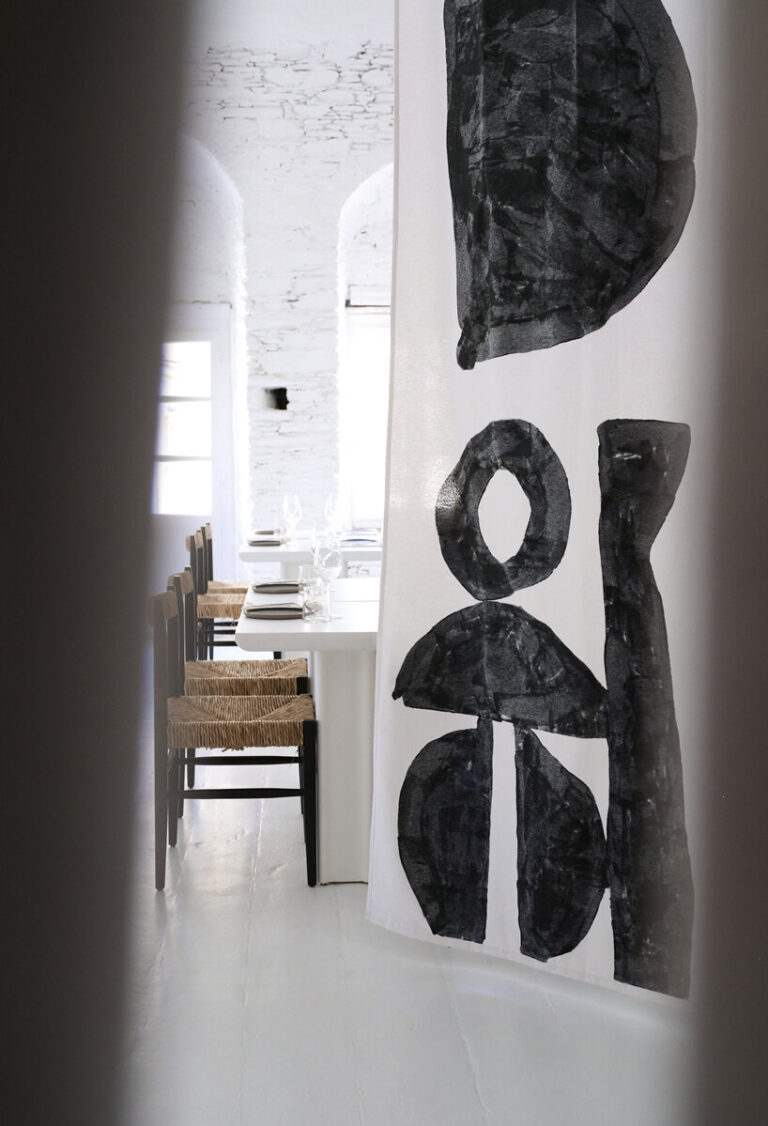 saint of athens revives century-old cycladic building as sunlit bar-restaurant in syros