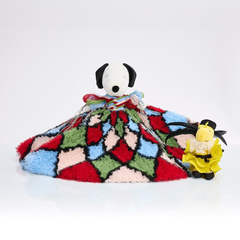 valentino, lacoste, simone rocha and more give snoopy a couture ...