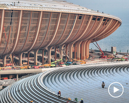 zaha hadid architects shares progress on central bank of iraq HQ