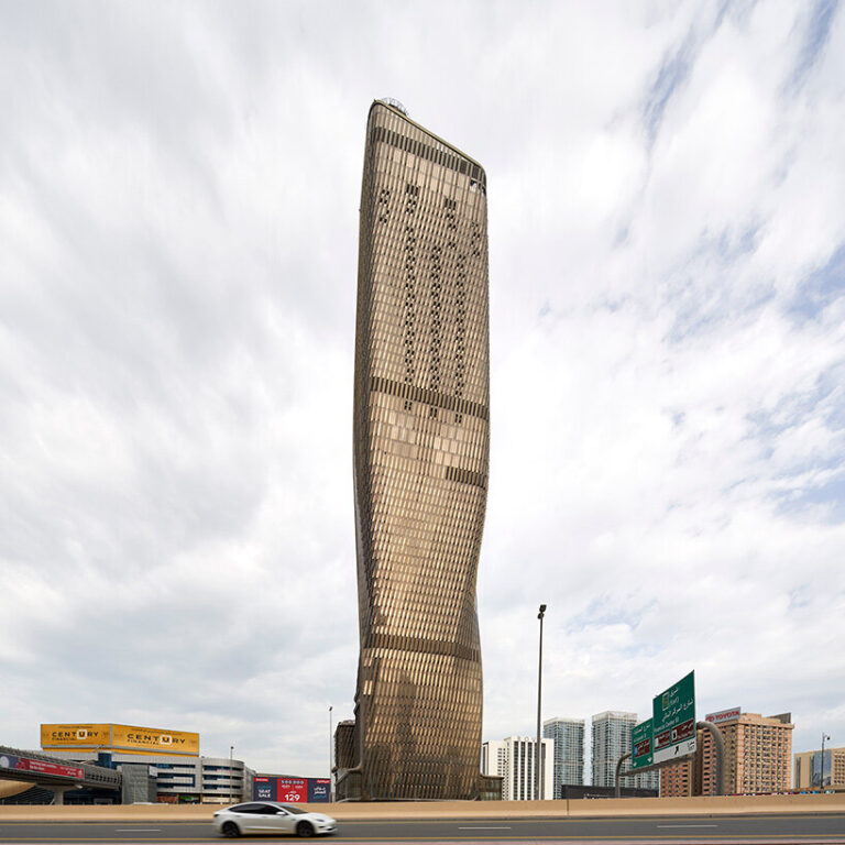 UNstudio draws from classical art with contrapposto wasl tower