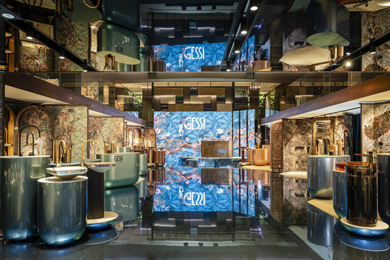 gessi's multisensory wellness experience for milan design week