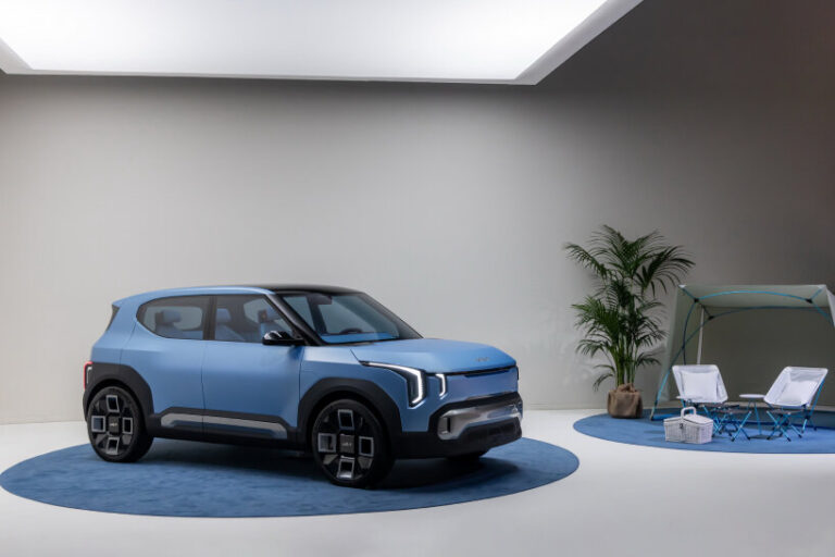 kia turns hemp and mycelium into cabin parts of electric SUV EV2