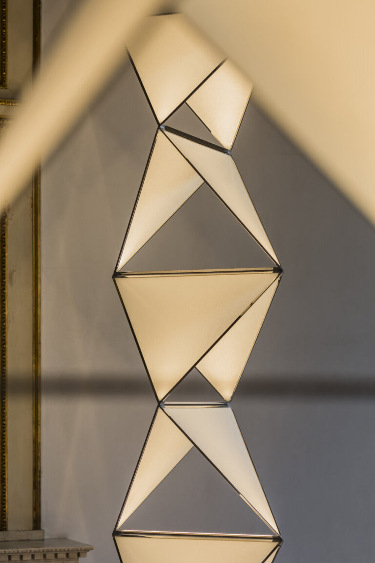 michael anastassiades on modular lighting amid milanese villa