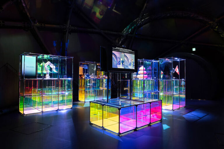 spherical swiss pavilion at expo 2025 osaka draws from floating bubbles