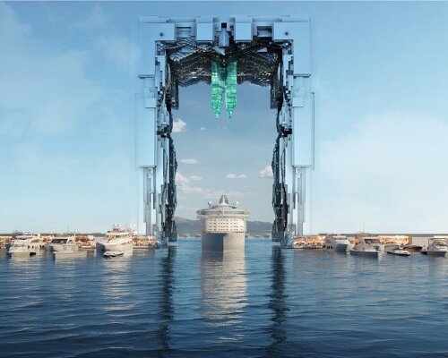 NIKKEN SEKKEI bridges dubai's new landmark with the world's longest cantilever