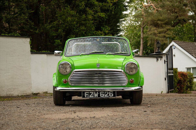 the 1978 leyland MINI shorty is a playful study in automotive form