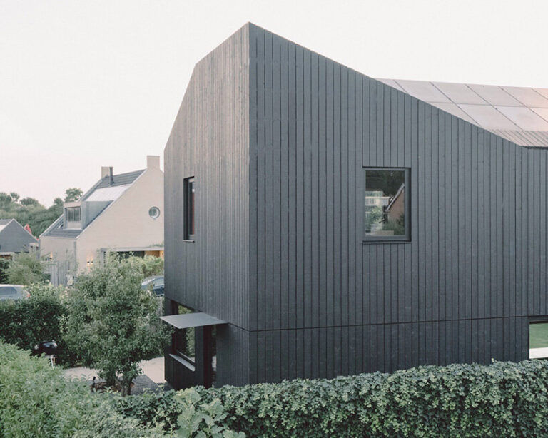 curated roofs and voids frame studio vincent architecture's 'foxhole'