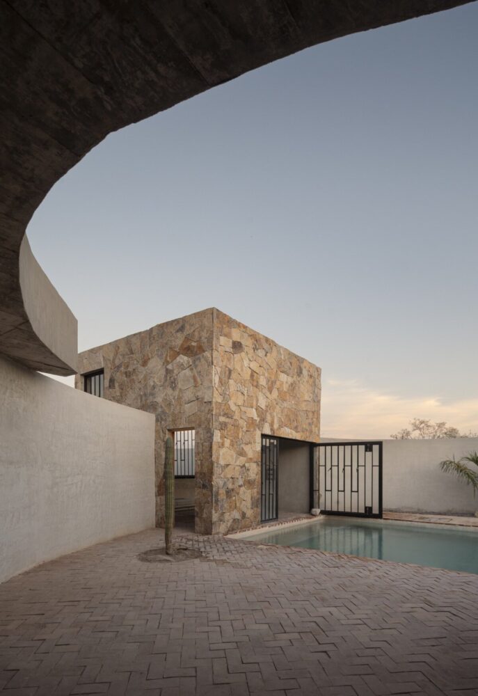 ludwig godefroy's casa la paz is a 'garden with a house' in mexico