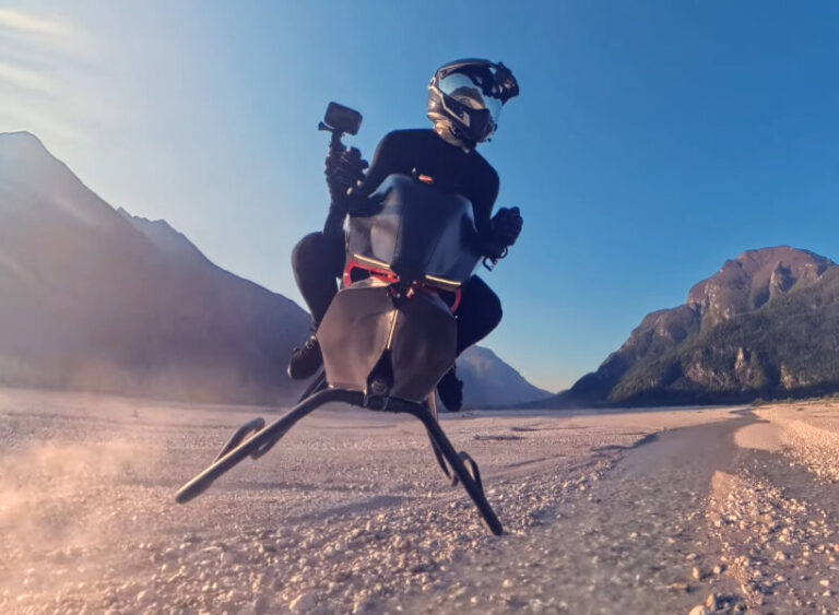 volonaut airbike, the flying superbike, flies for the first time