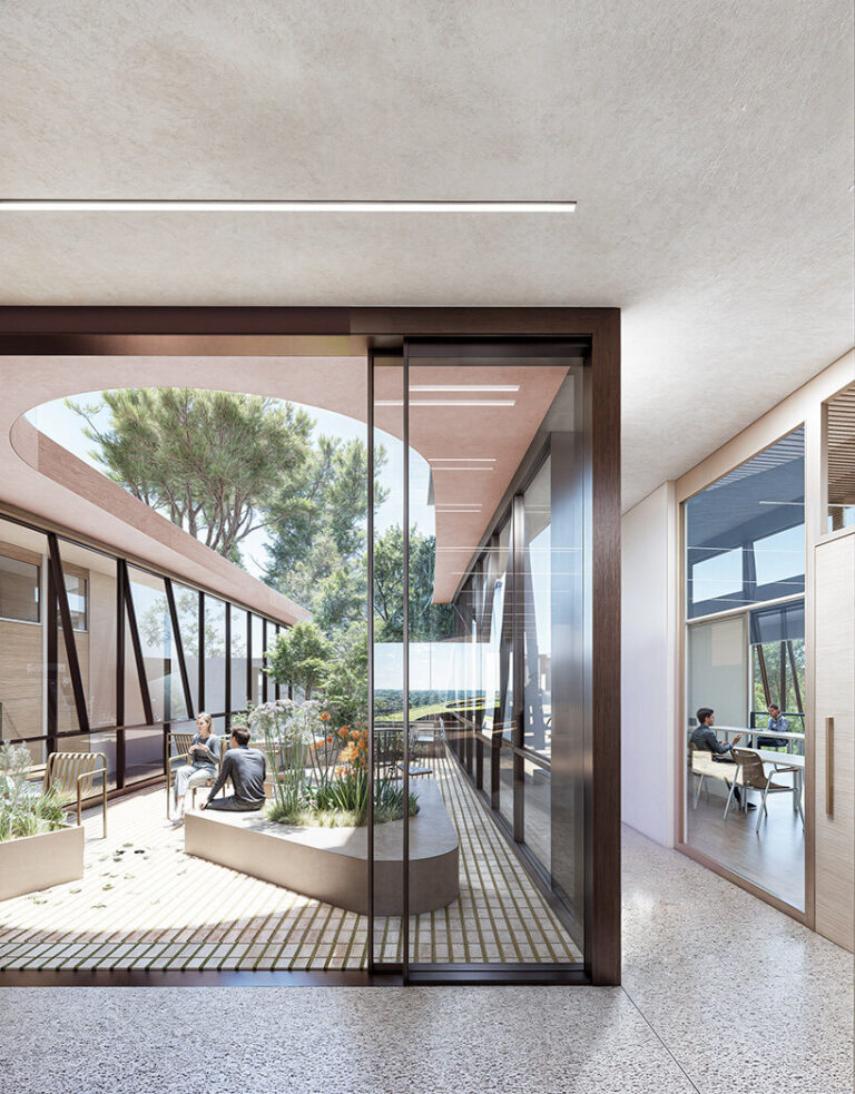 rotating facade panels shield PILA's building for anatolia college in ...