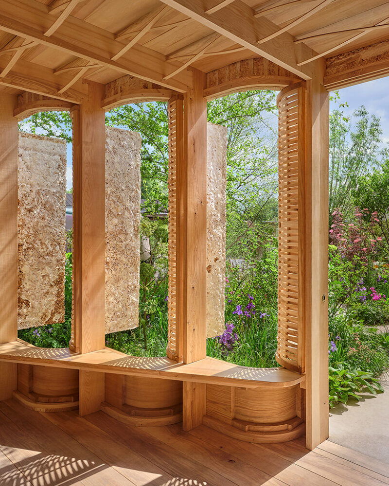 mushrooms & AI shape studio weave’s intelligent garden in chelsea