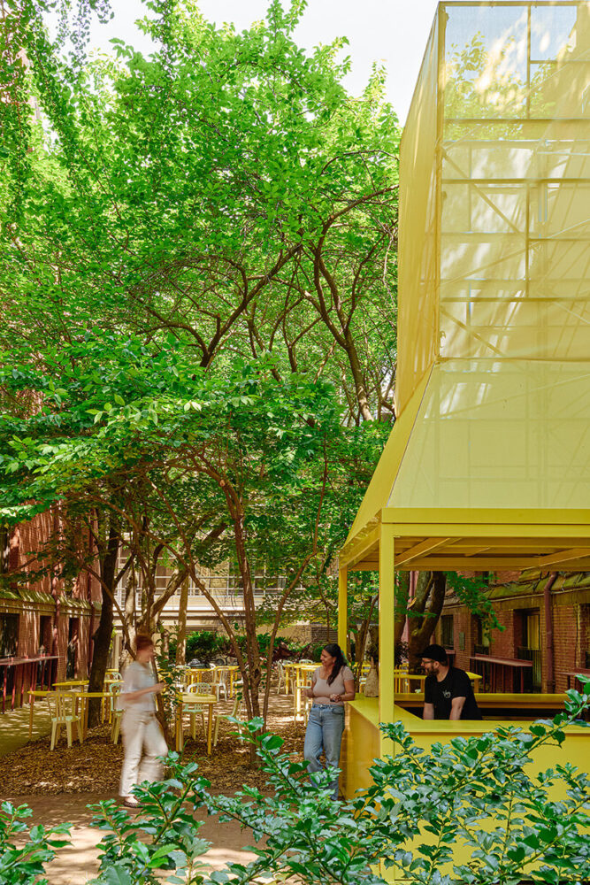 pop-up bar in philadelphia reinterprets lost vision by louis kahn