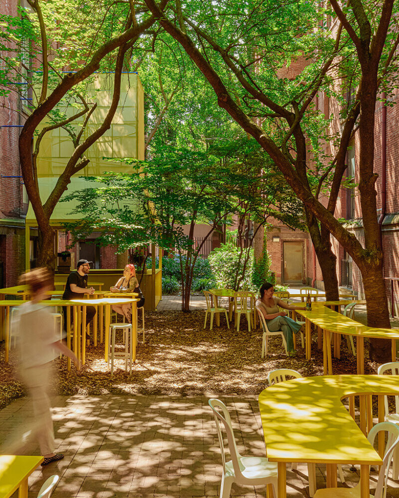 pop-up bar in philadelphia reinterprets lost vision by louis kahn