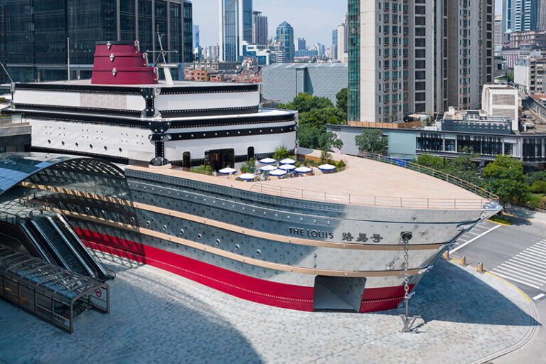 louis vuitton ship brings OMA-designed exhibition to shanghai
