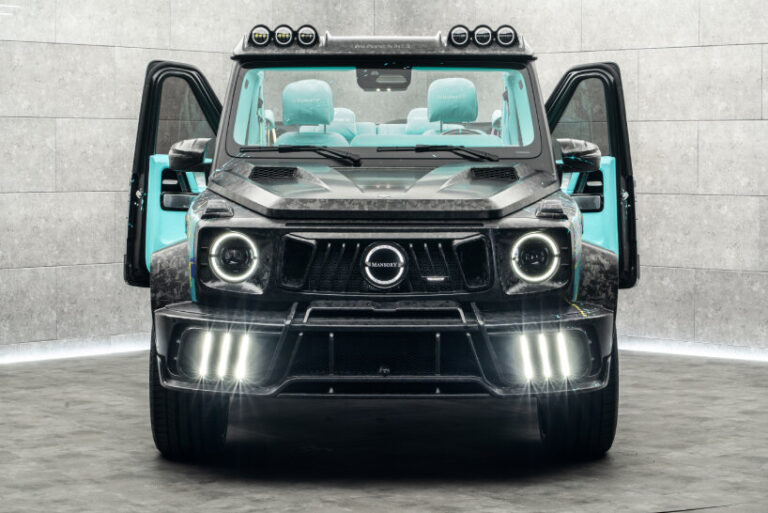 mansory reveals monopoly-painted mercedes G-class
