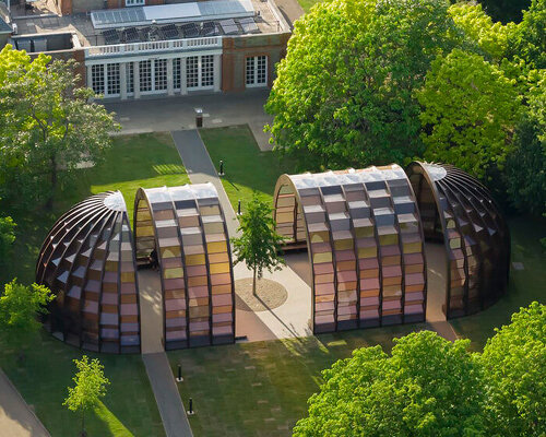 serpentine unveils LEGO-built play pavilion by sir peter cook