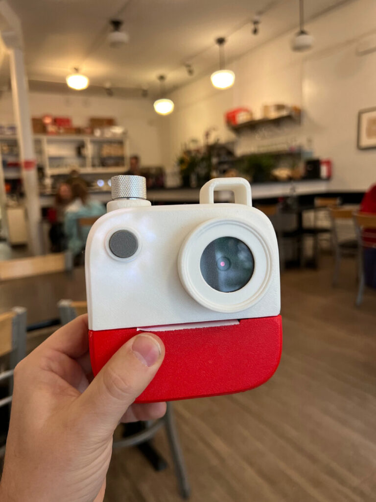 poetry camera writes and prints poems of what it captures using AI