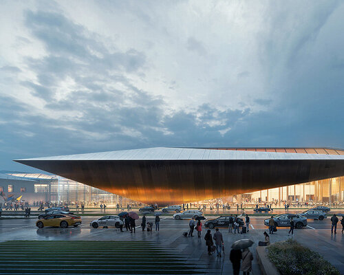 world's largest mass timber airport opens to travelers in portland