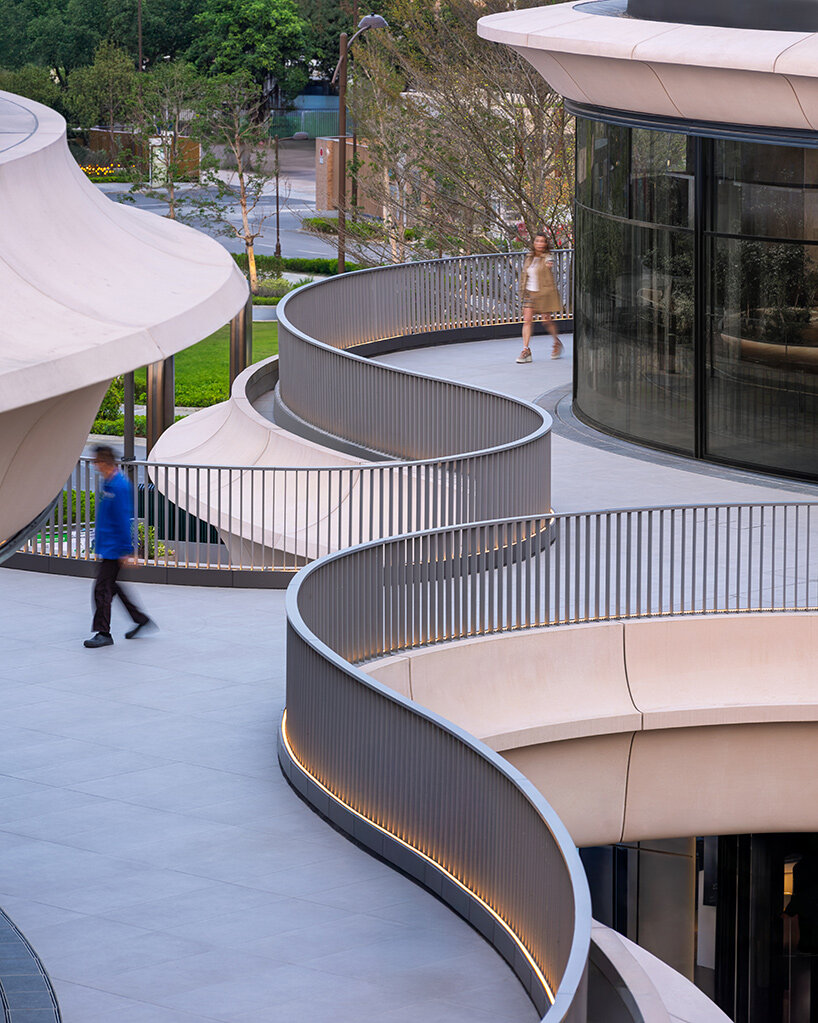 woven terraces shape zaha hadid architects’ hong kong GO PARK