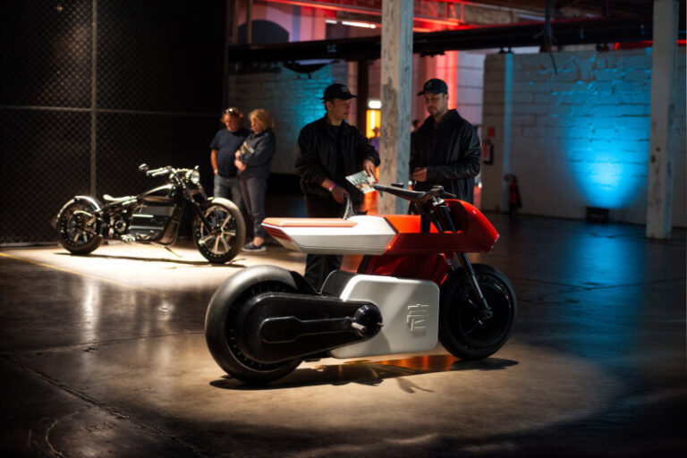 ichiban electric motorcycle brings out prototype with godzilla mode