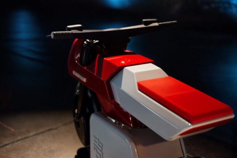 ichiban electric motorcycle brings out prototype with godzilla mode