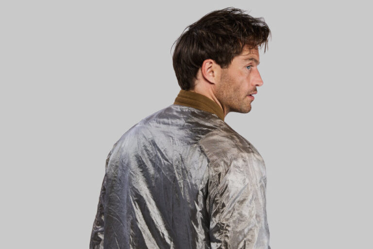 vollebak electromagnetic shielding bomber jacket blocks radiation