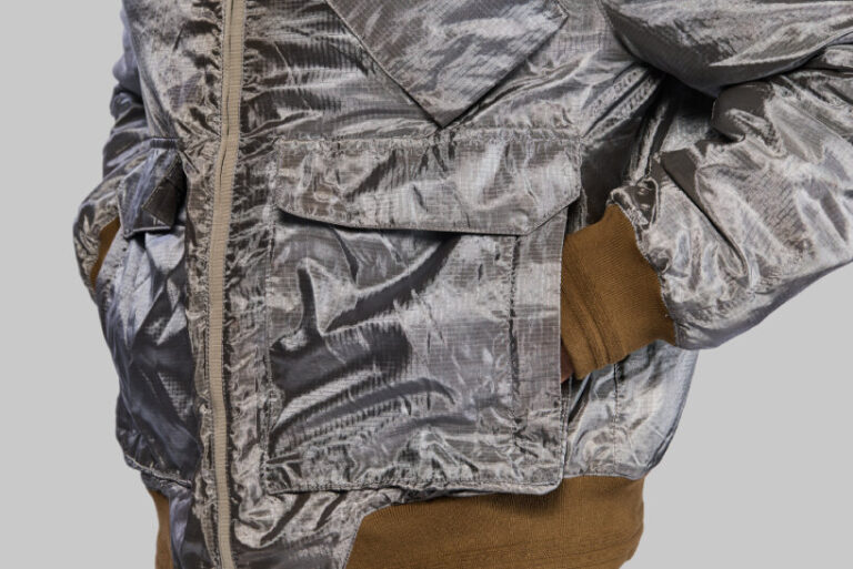 vollebak electromagnetic shielding bomber jacket blocks radiation