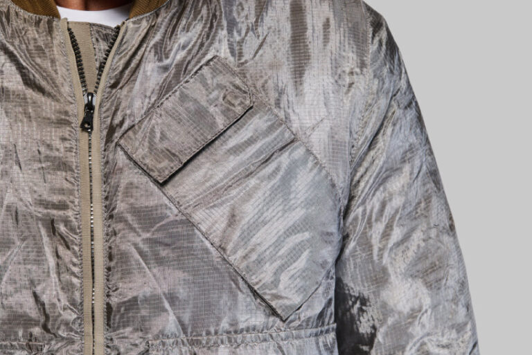 vollebak electromagnetic shielding bomber jacket blocks radiation