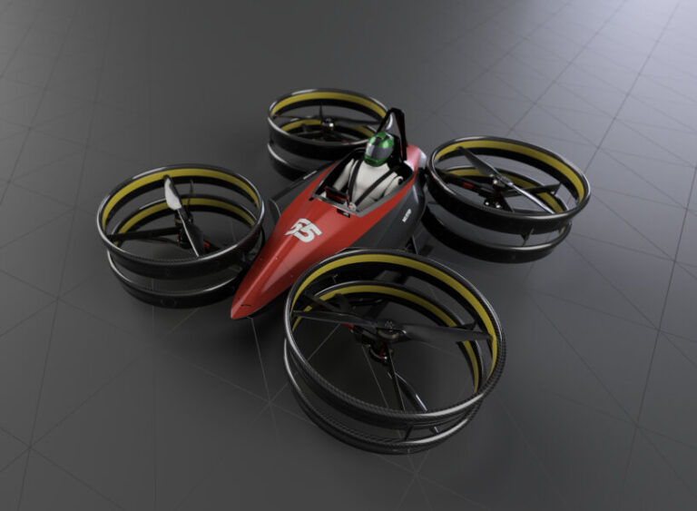 airkart is formula 1-inspired personal racing eVTOL