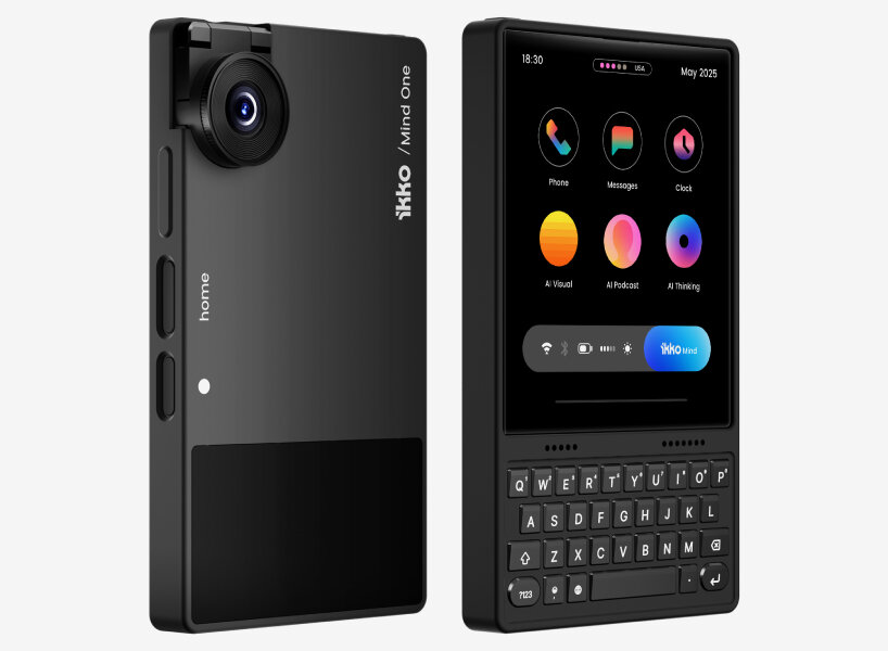iKKo’s mindone is card-sized AI smartphone with rotatable camera