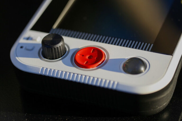 atari gamestation go revives retro gaming with glowing buttons