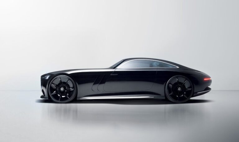 mercedes-benz reveals vision iconic car with art deco design
