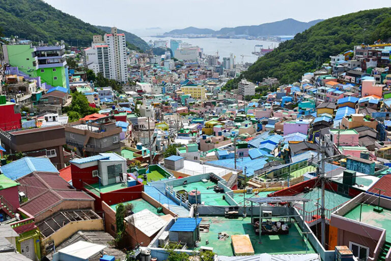 OMA reimagines busan's hillside neighborhoods in south korea