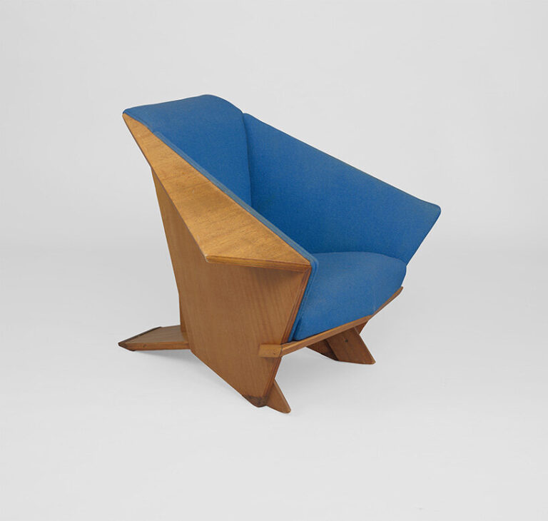 reconstructed frank lloyd wright chairs debut at MOWA show