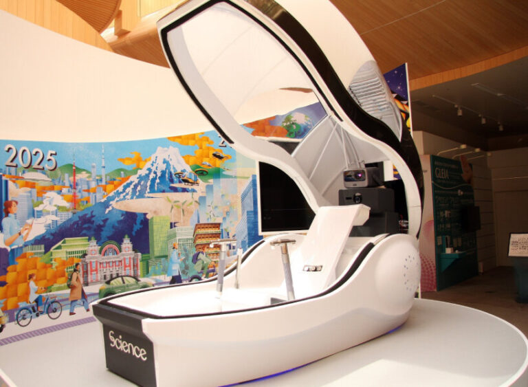 human washing machine at expo 2025 osaka cleans you up