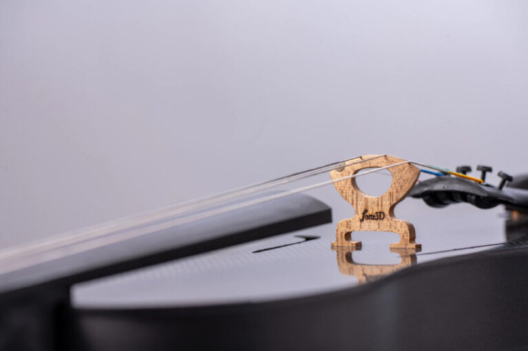 3D printed violin and cello use carbon fiber to resist deformity