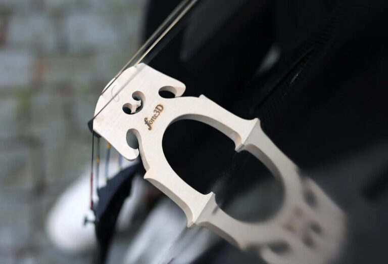 3D printed violin and cello use carbon fiber to resist deformity