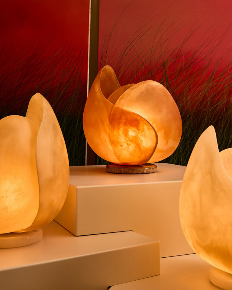 resin works illuminate laura gonzalez's NYC exhibition 'landscapes'