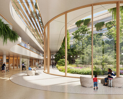 zaha hadid architects shares progress on central bank of iraq HQ