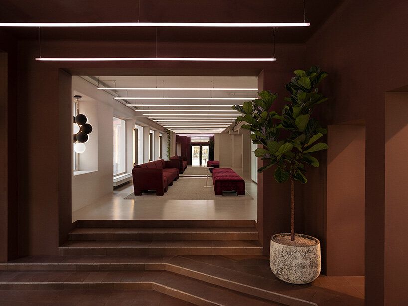 note design studio shapes lammhults design group's stockholm space