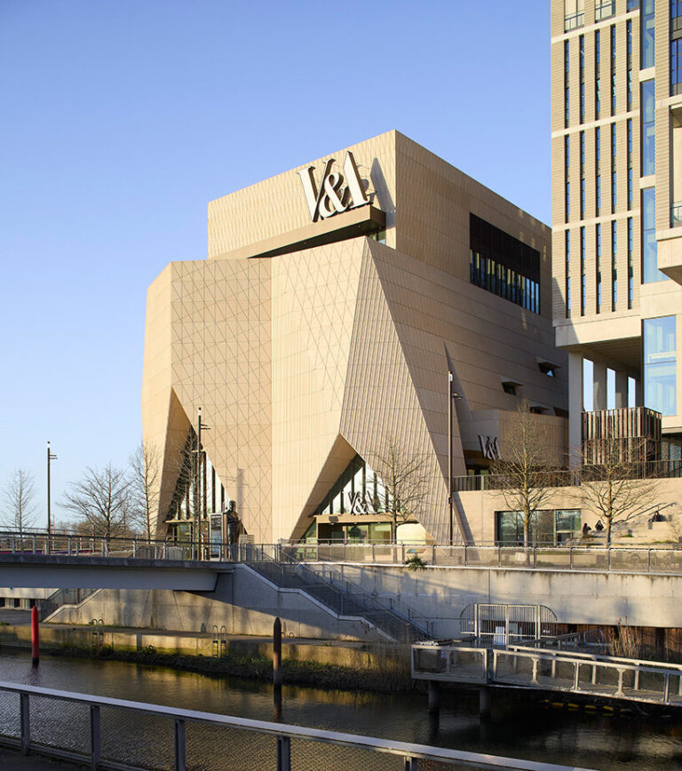 V&A east museum by o’donnell + tuomey opens in london